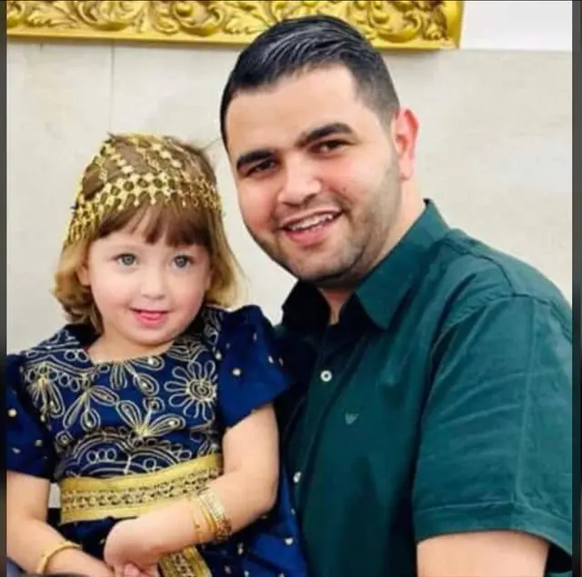 شهادت نوه دختری اسماعیل هنیه بر اثر جراحات عکس
