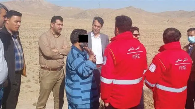 آتش زدن دوست قدیمی بخاطر زن مقتول عکس