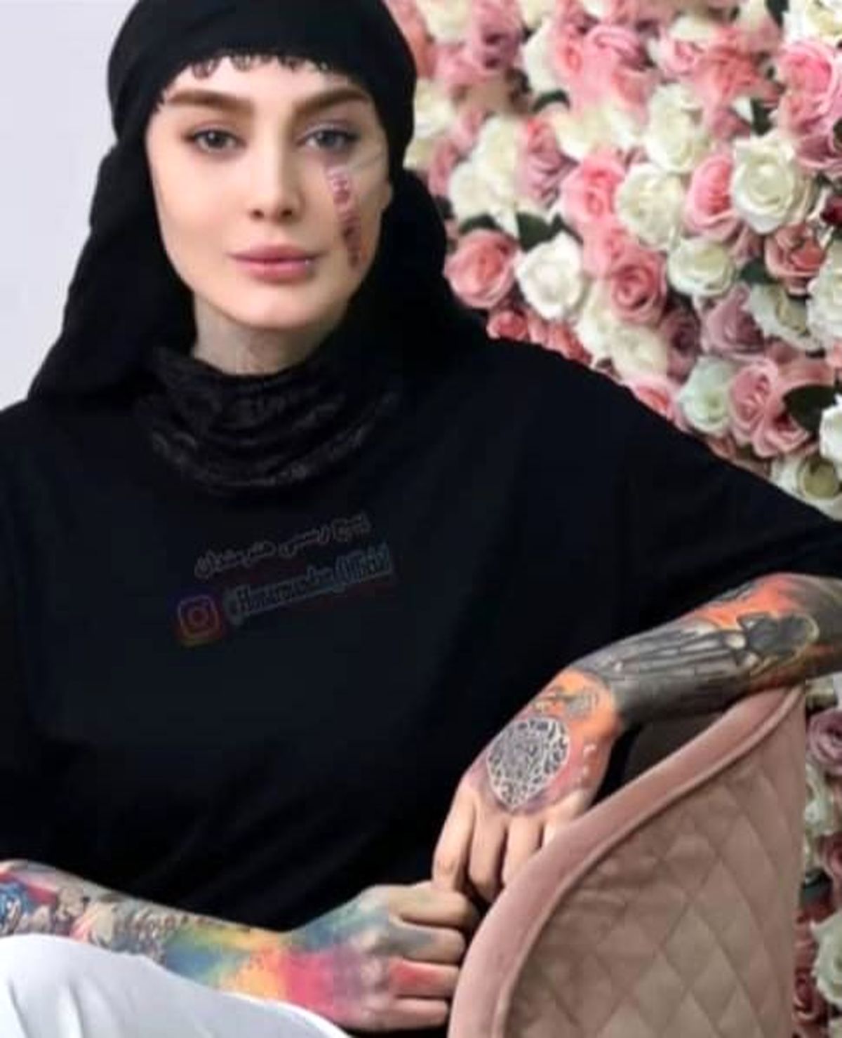 سحر قریشی از لج تتلو با بدنساز معروف رل زد این عکس های خصوصی واقعیت